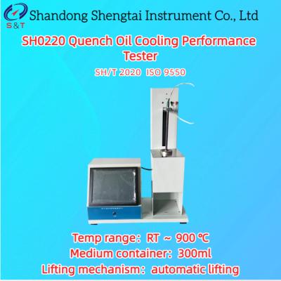 China Quench Oil Cooling Performance Tester RT ～ 900 ℃ Silver Probe Automatic Lifting ISO 9550 for sale
