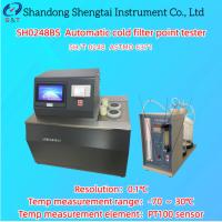 China Automatic Cold Filter Point Tester -70 ～ 30℃ PT100 Sensor Air Cooling ASTMD 6371 for sale