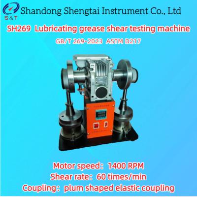 China Lubricating Grease Shear Testing Machine Motor 1400rpm Shear Rate 60 Times/Min ASTM D217 for sale