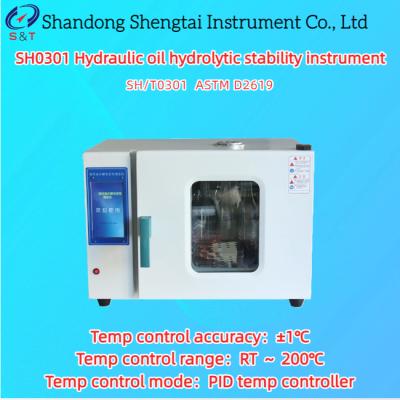 China Hydraulic Oil Hydrolytic Stability Instrument RT ～ 200℃ 6 Test Bottles 2KW ASTM D2619 for sale