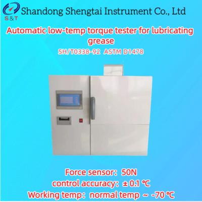 China Automatic Low-Temp Torque Tester For Lubricating Grease Normal Temp ～ -70 ℃ ASTM D1478 for sale