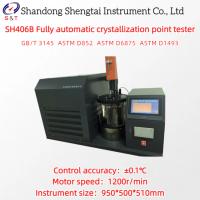 China Single Group Test Fully Automatic Crystallization Point Tester +80℃ ～ -10℃ ASTM D1493 for sale