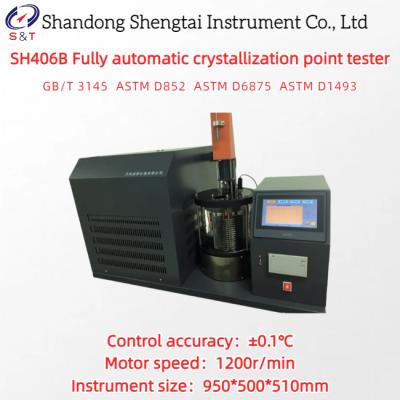 China Single Group Test Fully Automatic Crystallization Point Tester +80℃ ～ -10℃ ASTM D1493 for sale