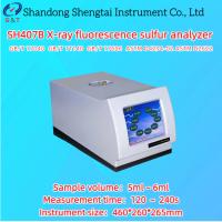 China X-Ray Fluorescence Sulfur Analyzer Sample 5ml - 6ml Sulfur 0.0005% ～ 5% ASTM D4294 for sale