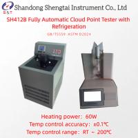 China Fully Automatic Cloud Point Tester With Refrigeration 0 - 200 ℃ Photoelectric Sensor ASTM D2024 for sale