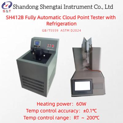 China Fully Automatic Cloud Point Tester With Refrigeration 0 - 200 ℃ Photoelectric Sensor ASTM D2024 for sale