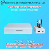 China Crude Oil Salt Content Tester Chloride Ion  0.1PPm ～ 10000mgCL-/L Coulometric Method ASTM D3230 for sale