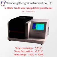 China Crude Wax Precipitation Point Tester -40℃ ～ 600℃ Oxidation Induction Period Test SY T 0545-2012 for sale