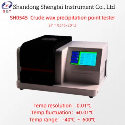 China Crude Wax Precipitation Point Tester -40℃ ～ 600℃ Oxidation Induction Period Test SY T 0545-2012 for sale