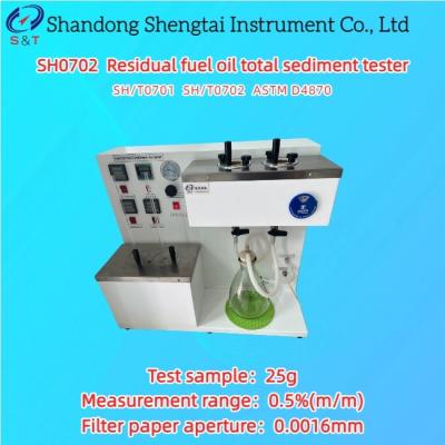 China 2 Holes Residual Fuel Oil Total Sediment Tester ASTM D4870 25g Sample Hot Filtration Method for sale