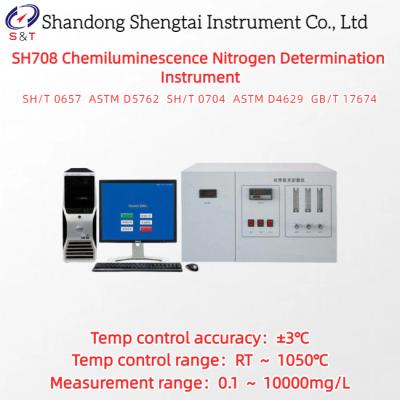 China Chemiluminescence Nitrogen Determination Instrument 0.1 ～ 10000mg/L ASTM D4629 for sale