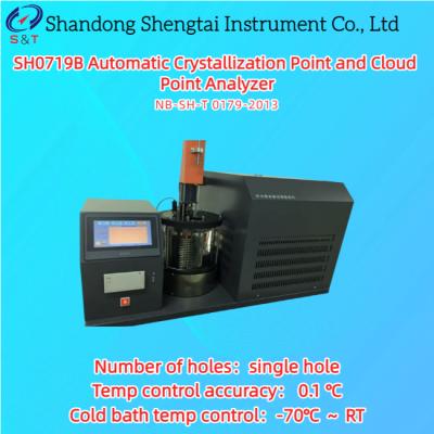 China Automatic Crystallization Point And Cloud Point Analyzer Single Hole -70℃ ～ RT NB-SH-T 0179 for sale