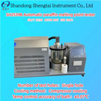 China Single Hole Automatic Paraffin Melting Point Tester 0℃ ～ 120℃ Dual-Temperature ASTM D87 for sale