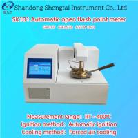 China Petrochemical Automatic Open Flash Point Meter RT～400℃ Forced Air Cooling ASTM D92 for sale