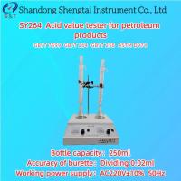 China Acid Value Tester For Petroleum Products Bottle 250ml Dividing 0.02ml GB/T 264 for sale