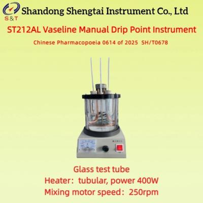 China White Petrolatum Manual Drip Point Instrument 12*100mm Glass Test Tube SH/T0678 for sale