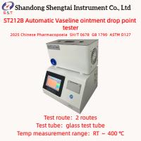 China 2 Holes Automatic Vaseline Ointment Drop Point Tester RT ～ 400 ℃ Medical Vaseline ASTM D127 for sale
