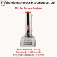 China Feed Texture Analyzer Test 1-500mm/Min Fertilizer Hardness Travel 360mm ST-16A for sale
