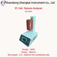 China Level 0.5 Curdlan Gel Strength Tester Test 0.5～500mm/Min Stroke 300mm GB28304 for sale