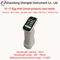 China 400 ～ 700nm Wavelength Egg Shell Meat Product Color Tester Aperture Φ4mm ASTM E1164 for sale