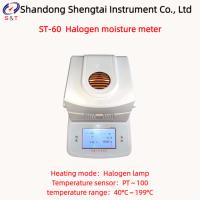 China Halogen Moisture Meter Moisture Range 0.00% ～ 100% Oven Drying Mode ST-60 for sale