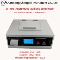 China Rapeseed Oil Auotomatic Lovibond Colorimeter Stability ≤0.2/10min Cc 13e-92 Color for sale