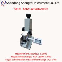 China Rapeseed Oil Abbes Refractometer ND = 1.3000 - 1.7000 Lump Sugar NF-NC ST121 for sale