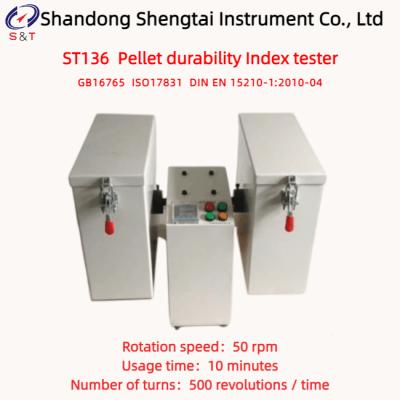 China Feed Pellet Durability Index Tester 2 Boxes Speed 50r/Min PDI Value Test ISO17831 for sale