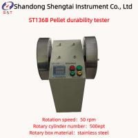 China 2 Holes Feed Pellet Durability Tester Rotation Speed 50rpm Stainless Steel ST136B for sale