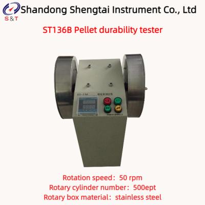 China 2 Holes Feed Pellet Durability Tester Rotation Speed 50rpm Stainless Steel ST136B for sale