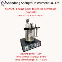 China Diesel Fuel Aniline Point Tester RT ～ 200℃ Heave Oil Digital PID Temp Regulation ASTM D611 for sale