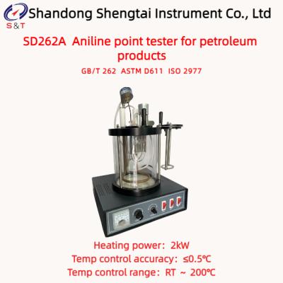 China Diesel Fuel Aniline Point Tester RT ～ 200℃ Heave Oil Digital PID Temp Regulation ASTM D611 for sale