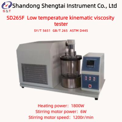 China Dual Holes Low Temp Kinematic Viscosity Tester -40 ～ 80℃ Electric Mixer ASTM D445 for sale
