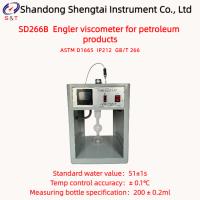 China Diesel Fuel Engler Viscometer RT ～ 100℃ Standard Water Value 51±1s ASTM D1665 for sale