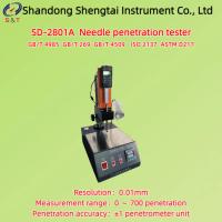 China Petroleum Asphalt Needle Penetration Measuring Instrument 0 ～ 700 Penetration ASTM D217 for sale