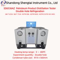 China 2 Holes Distillate Fuel Distillation Range Boiling Range Meter 0 ～ 400℃ ASTM D850 for sale