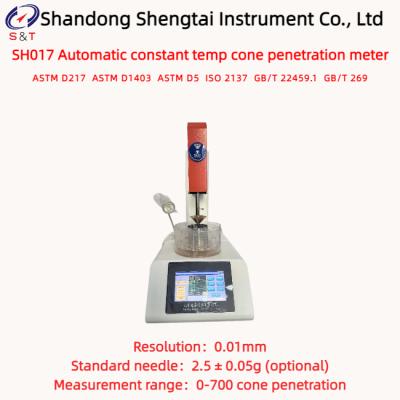 China Asphalt Automatic Constant Temp Cone Penetration Tester 0-700 Cone Pen ASTM D217 for sale