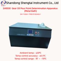 China Gear Oil Pour Point Determination Apparatus RT ～ -70°C Metal Bath SH/T 0030 for sale