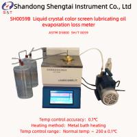 China Gasoline Engine Oil Evaporation Loss Meter RT ～ 250 ± 0.1℃ Noak Method ASTM D5800 for sale