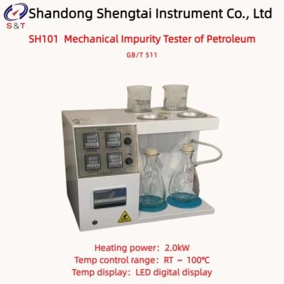 China Gasoline Engine Oil Mechanical Impurity Analyzer RT ～ 100℃ Metal Bath Heating GB/T 511 for sale