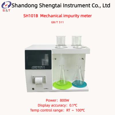 China SH101B Gear Oil Mechanical Impurity Meter RT ～ 100℃ 4-Channel PID Temp Control GB/T 511 for sale