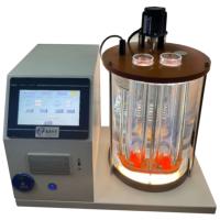 China Dual Holes Semi-Automatic Crude Oil Density Meter PT100 Sensor RT ～80℃ ASTM D1298 for sale