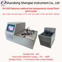 China ISO 3679 Low Temp Flash Point Tester -30 ～ +80℃ Rapid Equilibrium Closed Cup Mode for sale