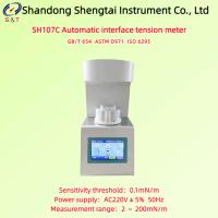 China ISO 6295 Automatic Interface Tension Tester For Transformer Oil WilhelmyPLate Method for sale
