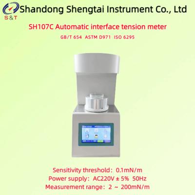 China ISO 6295 Automatic Interface Tension Tester For Transformer Oil WilhelmyPLate Method for sale
