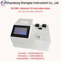 China ASTM D974 Hydraulic Oil Acid Value Analyzer Testing 0.001 ～ 3.000mgKOH/G for sale