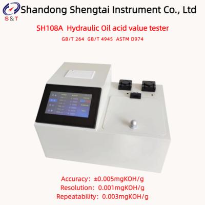 China ASTM D974 Hydraulic Oil Acid Value Analyzer Testing 0.001 ～ 3.000mgKOH/G for sale