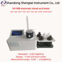 China ASTM D974 Auto Diesel Oil Acid Analyzer RGB Color Sensor 0.001 ～ 2.0mgKOH/G for sale