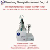 China Lab Auto Potentiometer Titration TAN/TBN Analyzer For Gear Oil Measure ±2000.0mV ASTM D664 for sale