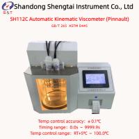China ASTM D445 Auto Kinematic Viscometer For Gear Oil Measure 0.4 ～ 30000mm²/S Glass Capillary for sale